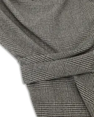 REISS Clara Houndstooth Check Tailored Midi Dress