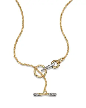 Alexis Bittar Solanales Crystal Toggle Necklace, 15.5