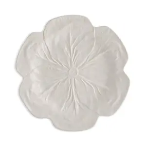 BORDALLO PINHEIRO Cabbage Earthenware Dinner Plate - Beige