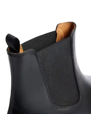Sandro Leather Chelsea Boots
