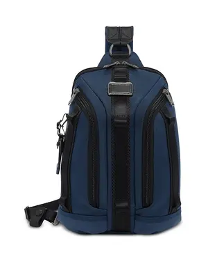 Tumi Alpha Bravo Knight Sling Bag - Navy