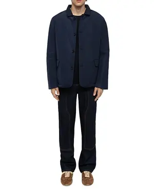 Zadig&Voltaire Kleo Padded Tech Button Jacket - Encre
