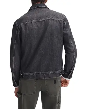 Rag & Bone Cotton Denim Pocket Trucker Jacket