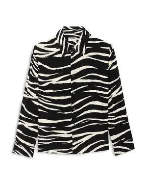 Zadig&Voltaire Tyrica Zebra Print Shirt