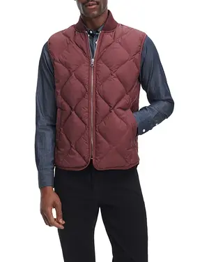 Rag & Bone Dane Stand Collar Quilted Vest