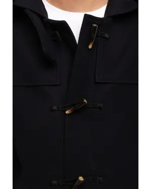 Zadig&Voltaire Mael Wool Blend Hooded Duffle Coat