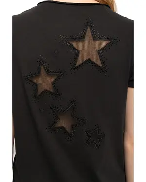 Zadig&Voltaire Cotton Cutout Back Tee