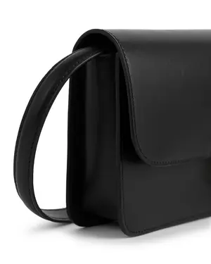 TOTEME T-lock Leather Crossbody Bag