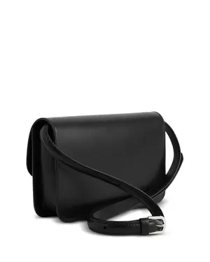 TOTEME T-lock Leather Crossbody Bag