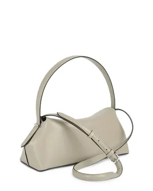 TOTEME T-lock Leather Top Handle Bag