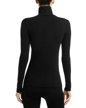 TOTEME Turtleneck Long Sleeve Jersey Tee