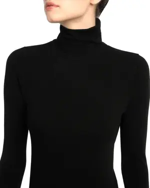 TOTEME Turtleneck Long Sleeve Jersey Tee