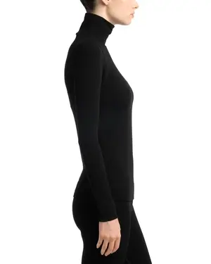 TOTEME Turtleneck Long Sleeve Jersey Tee