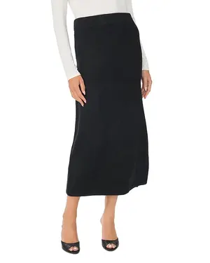 1.State Midi Sweater Skirt Rich Black