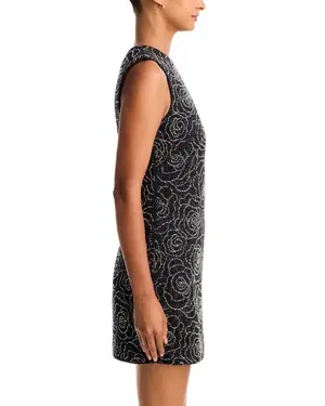 MILLY Ivette Beaded Mini Dress