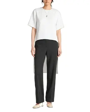 SAINT ART Bess High/low Top - White