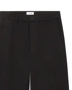 FRAME Cotton Baggy Fit Wide Leg Chinos