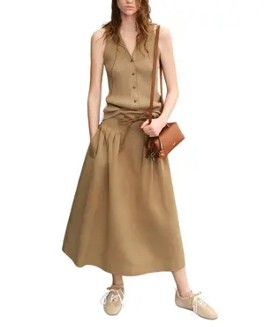 Max Mara Mxmfiorire Knit Waistcoat Dress