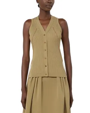 Max Mara Mxmfiorire Knit Waistcoat Dress