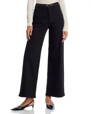 FRAME Pixie Le Slim High Rise Ankle Palazzo Jeans