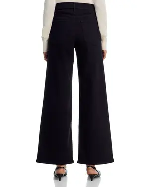 FRAME Pixie Le Slim High Rise Ankle Palazzo Jeans