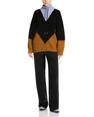 Marni Wool & Cashmere Zip Front Jacket