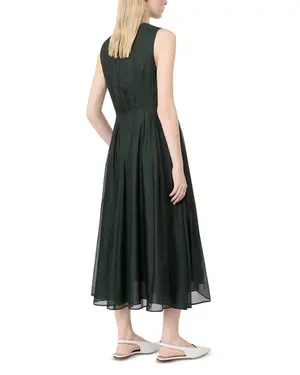 Max Mara Stmwally Organza Midi Dress