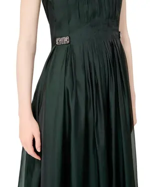 Max Mara Stmwally Organza Midi Dress