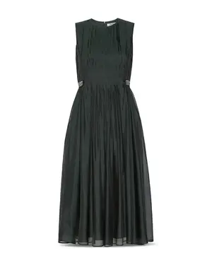 Max Mara Stmwally Organza Midi Dress