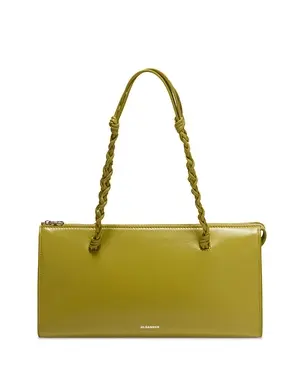 JIL SANDER Tangle Tent Small Leather Shoulder Bag