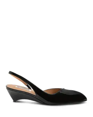 JIL SANDER Arc Slingback Pumps