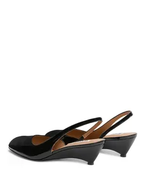 JIL SANDER Arc Slingback Pumps