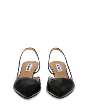 JIL SANDER Arc Slingback Pumps