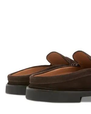 La Canadienne Malcam Suede Shearling Lined Mules