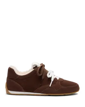 STUART WEITZMAN Bond Sport Shearling Lined Sneakers