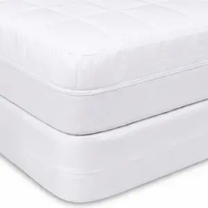 HUDSON PARK COLLECTION Cleanrest My Allergy Pro Zip Off Mattress Pad, Twin