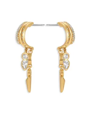 Ettika Icon Behavior Crystal Drop Earrings