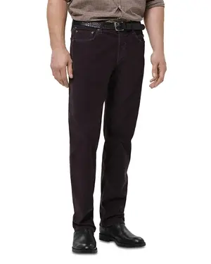 Citizens Of Humanity Elijah Cotton Blend Straight Fit Corduroy Pants - Charcoal