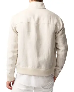 Rodd & Gunn Staveley Linen Bomber Jacket