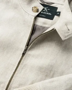 Rodd & Gunn Staveley Linen Bomber Jacket