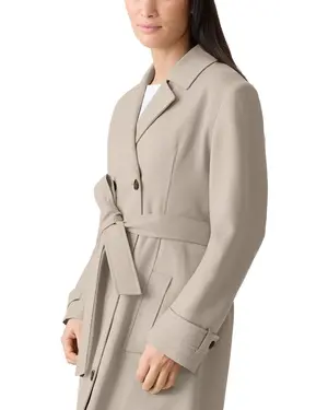 Mackage Lorna Wool Gabardine Trench Coat