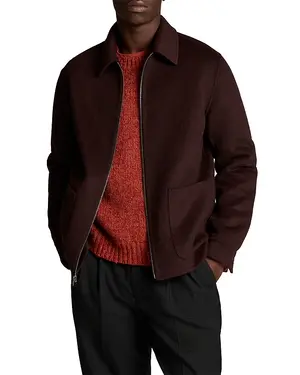 Vince Plum Straight Splitable Jacket - Chocolate