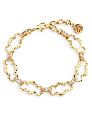 CAPUCINE DE WULF Maharani Grande Chain Bracelet - Clear