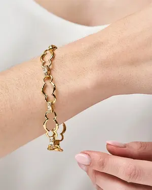 CAPUCINE DE WULF Maharani Grande Chain Bracelet