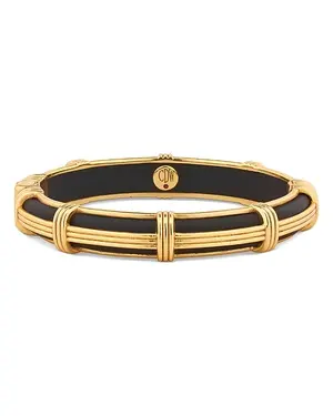 CAPUCINE DE WULF Gaia Petite Bangle Bracelet - Ebony