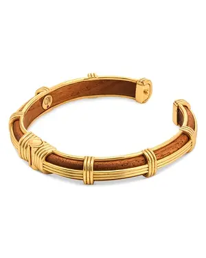 CAPUCINE DE WULF Gaia Petite Bangle Bracelet - Teak