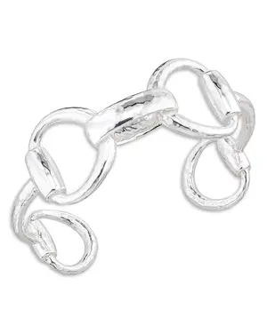 CAPUCINE DE WULF Equestrian Snaffle Bit Cuff Bracelet