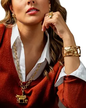 CAPUCINE DE WULF Lionheart Charm