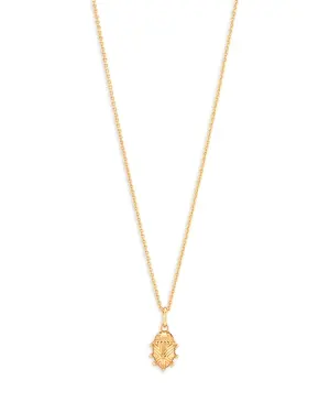 CAPUCINE DE WULF Scarab Petite Pendant Necklace, 16-18