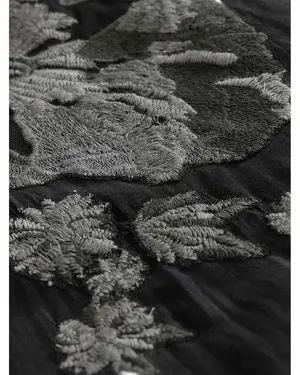 John Varvatos Arden Cotton & Silk Sheer Floral Shirt